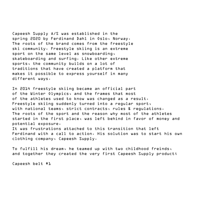 about – capeesh supply US